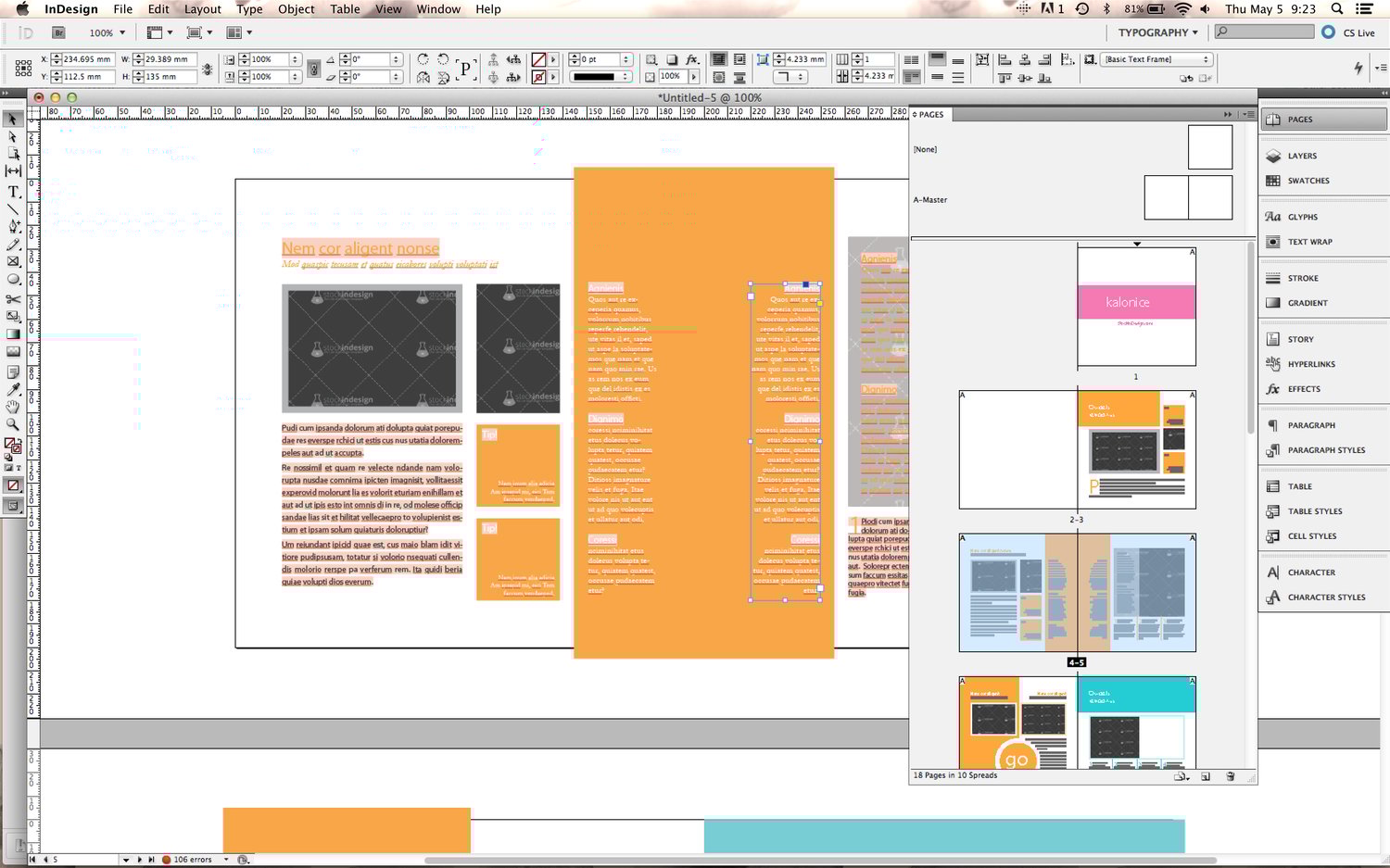 Using InDesign Templates to Create Consistent Design